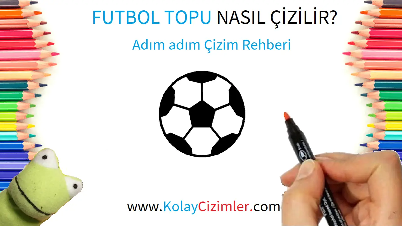 Futbol Topu Nasıl Çizilir? - KolayCizimler.com
